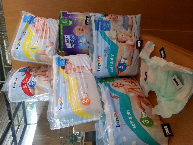 Baby Windel in Originalverpackung - Lupilu Containerware - Diapers ...